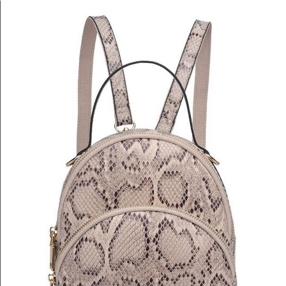 Bags | Neon Pink Mini Backpack | Poshmark